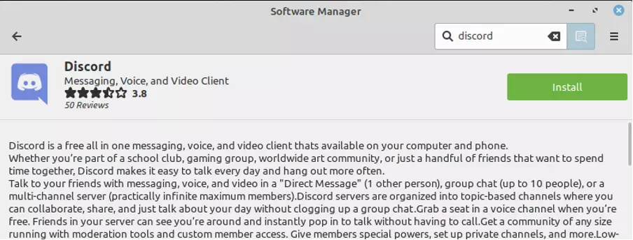 როგორ დააინსტალიროთ Discord Linux Mint-ზე 594_16
