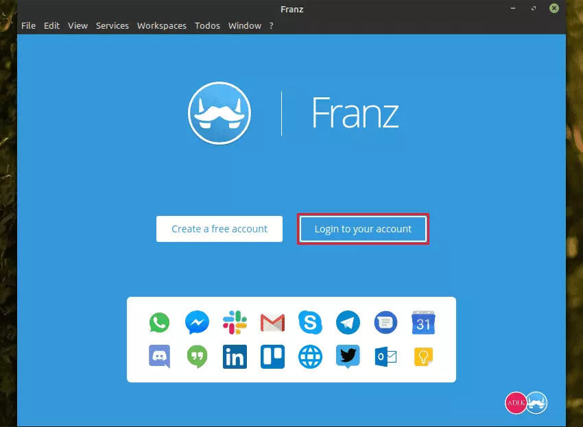 Cómo instalar y usar Franz en Linux Mint 595_12