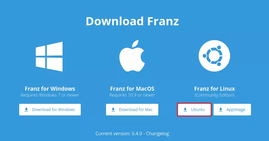 Wéi installéiere a benotzt Franz op Linux Mint 595_2