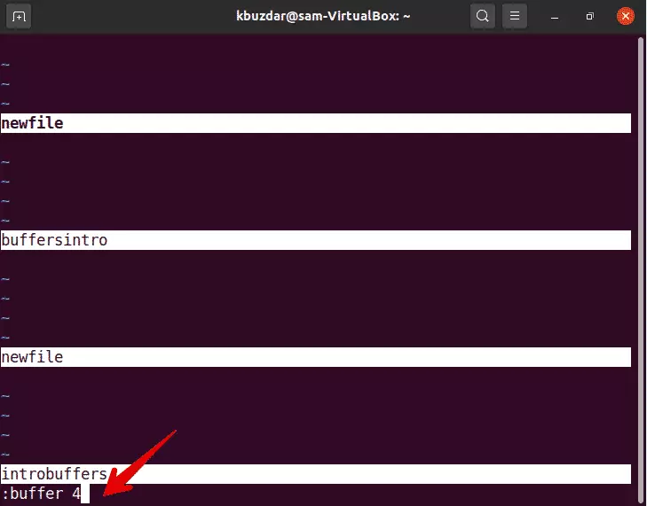 Ukuqonda nokusebenzisa i-VIM Buffers 5961_6