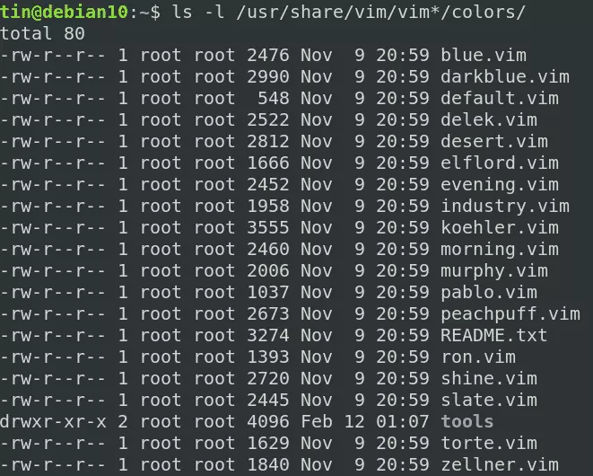 Los mejores esquemas de color vim y cómo instalar 5970_3