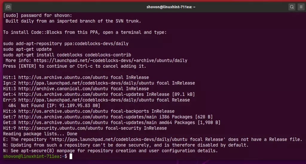 Sut i Ddefnyddio Rheolwr Pecyn APT yn Ubuntu 20.04 LTS 599_18