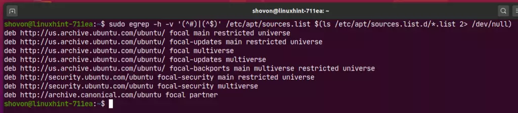 Sut i Ddefnyddio Rheolwr Pecyn APT yn Ubuntu 20.04 LTS 599_28