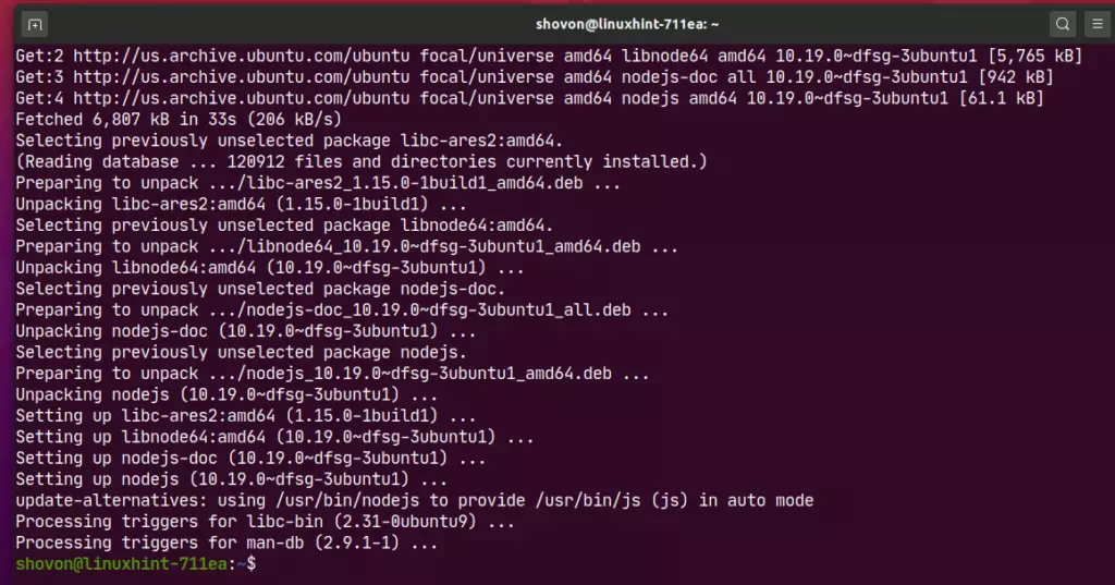Sut i Ddefnyddio Rheolwr Pecyn APT yn Ubuntu 20.04 LTS 599_43