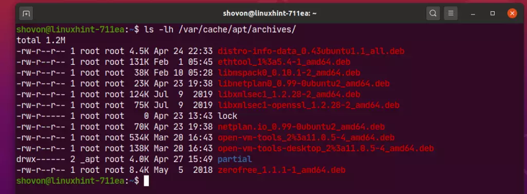 Sut i Ddefnyddio Rheolwr Pecyn APT yn Ubuntu 20.04 LTS 599_65