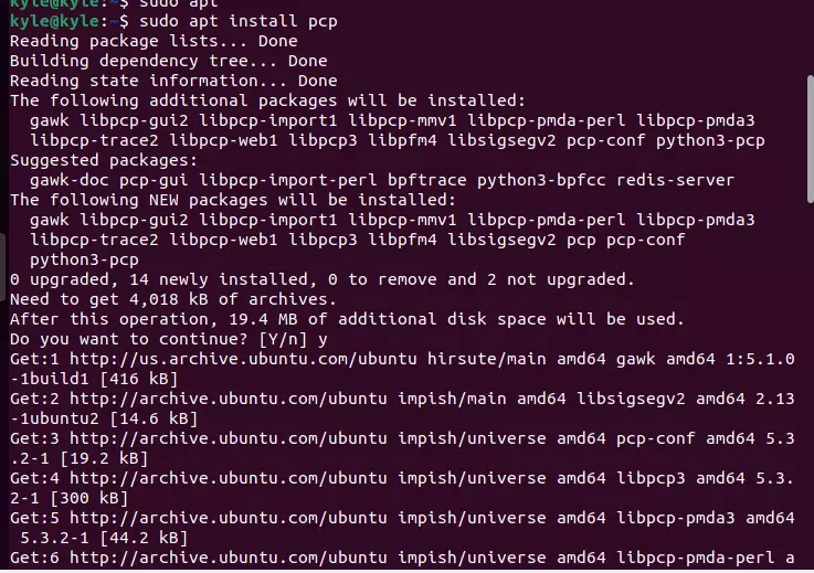 Ang pmstat Linux Command