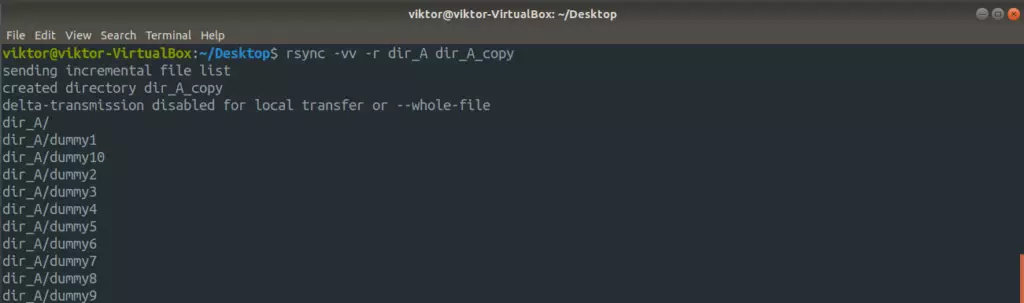 Як я можу скопіювати файли з папки в іншу папку на терміналі Linux 601_14