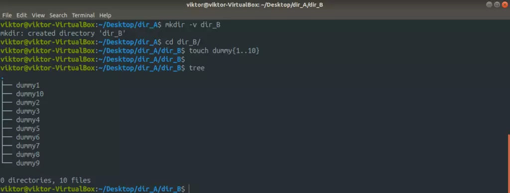 Kumaha carana abdi tiasa Nyalin File dina Polder kana Polder Lain dina Terminal Linux 601_3