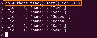 Si të përdorni MongoDB Pagination 6056_6