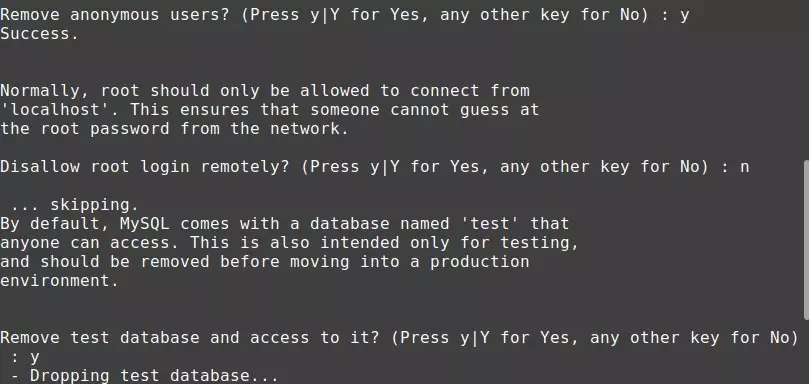 Як усталяваць MySQL на Linux Mint 20 і Ubuntu 20.04? 608_8