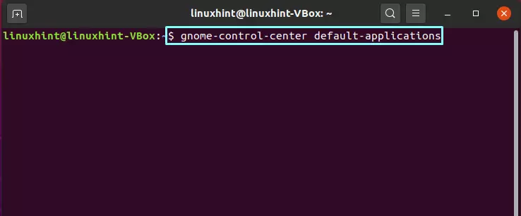 Як відкрити браузер за замовчуванням з командного рядка Linux 6097_2