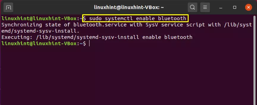 Hoe om Bluetooth in Ubuntu te herbegin? 6098_3