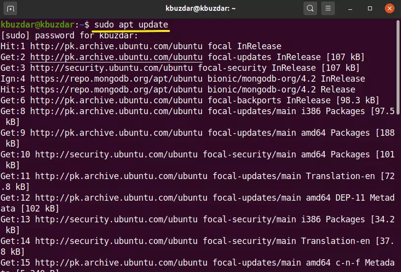 Ikani ndikuyamba PostgreSQL pa Ubuntu 20.04 609_1