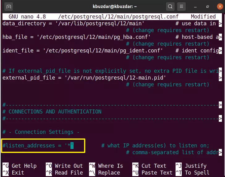 Ubuntu 20.04 боюнча PostgreSQLди орнотуп, баштаңыз 609_12