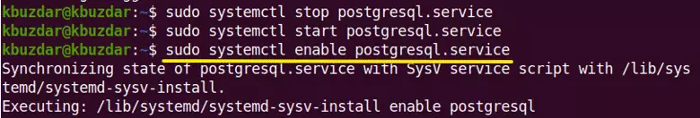 Ubuntu 20.04 मा PostgreSQL स्थापना गर्नुहोस् र सुरु गर्नुहोस् 609_4
