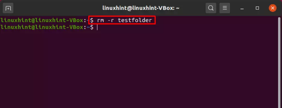 ¿Cómo vacío un directorio en Linux? 6100_3