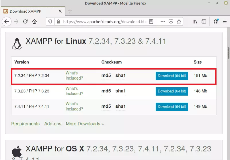 Cum se instalează serverul XAMPP pe Linux Mint 20 610_3
