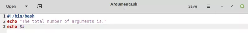 Hvordan sjekker du antall argumenter i Bash? 6110_1