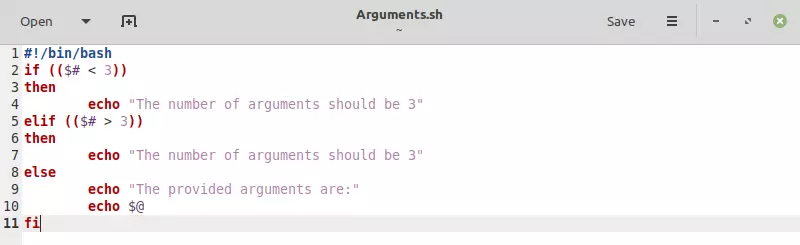 Bash ішіндегі аргументтер санын қалай тексеруге болады? 6110_10