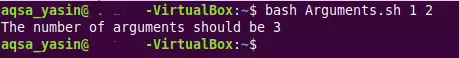 Bash ішіндегі аргументтер санын қалай тексеруге болады? 6110_13