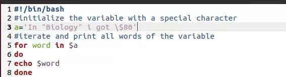 Bash print array na may mga bagong linya 6117_10