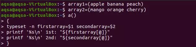 Bash print array na may mga bagong linya 6117_5