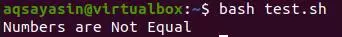 Was ist das „Ist nicht gleich“-Zeichen in Bash? So verwenden Sie es 6120_12