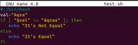 Hva er «Does Not Equal»-logget på Bash? Hvordan bruke det 6120_5