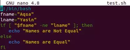 Hva er «Does Not Equal»-logget på Bash? Hvordan bruke det 6120_9