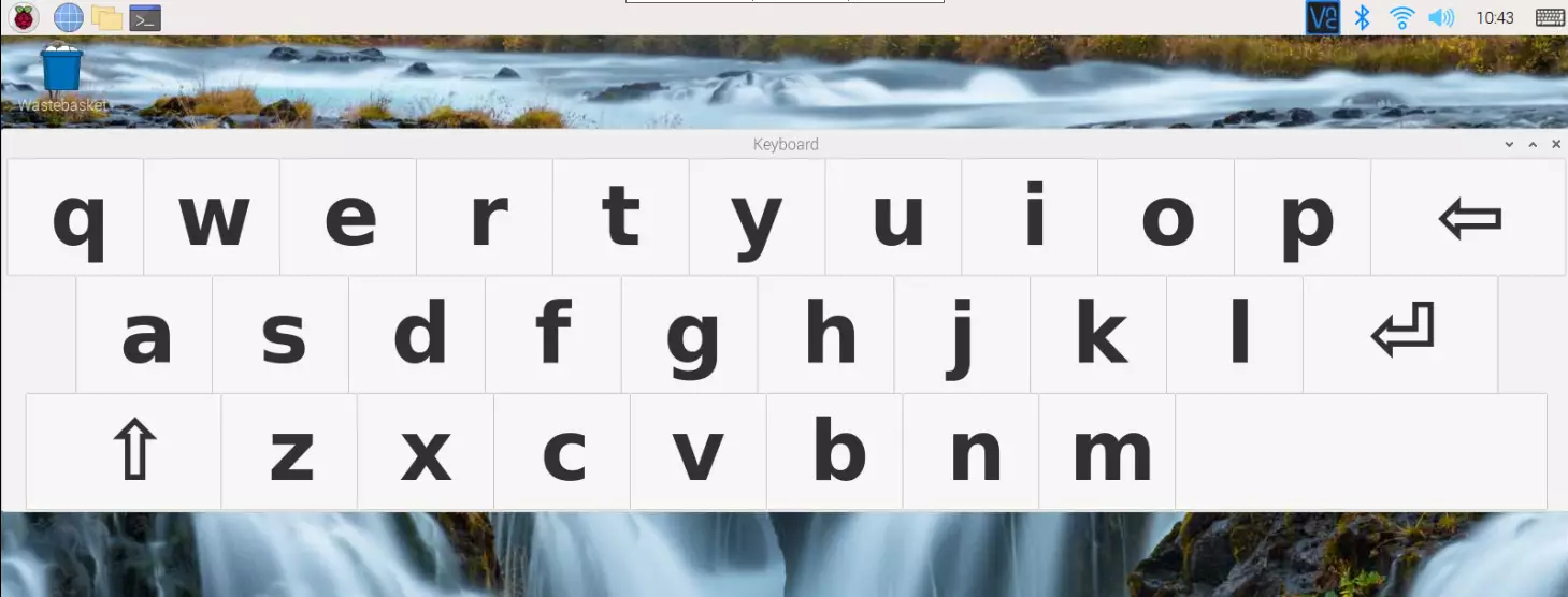 ರಾಸ್ಪ್ಬೆರಿ ಪೈನಲ್ಲಿ ಆನ್-ಸ್ಕ್ರೀನ್ ಕೀಬೋರ್ಡ್ ಅನ್ನು ಹೊಂದಿಸಲಾಗುತ್ತಿದೆ 6136_13