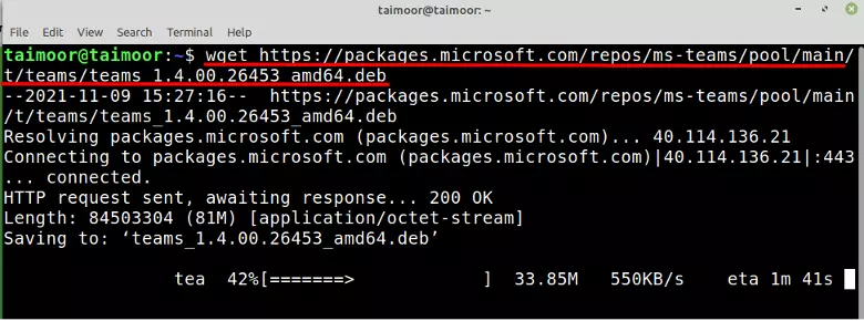 Како да инсталирате Microsoft Teams на Linux Mint 614_7