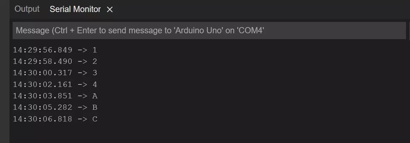 Arduino နှင့် 4×4 အမြှေးပါး ကီးပတ်ဒ်ကို မည်ကဲ့သို့ ချိတ်ဆက်မည်နည်း။ 6152_6