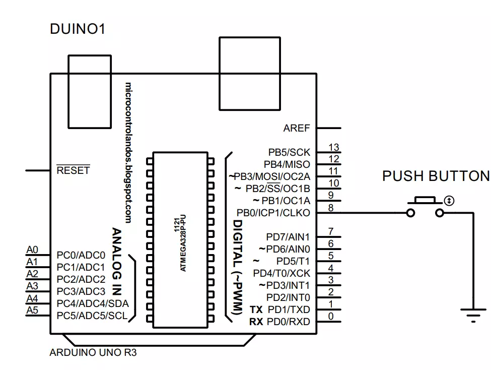 Hoe kinne jo drukknop detectearje Lange druk op Arduino 6160_1