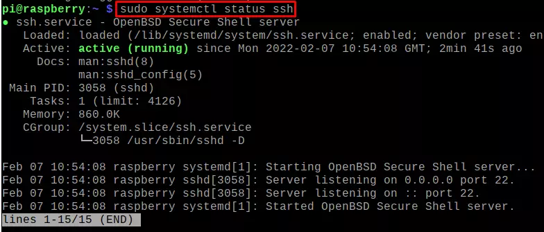 Kaip įjungti SSH Raspberry Pi 6182_3