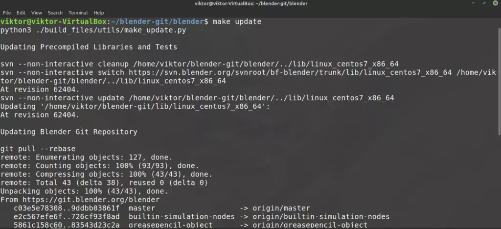Kako namestiti in uporabljati Blender na Linux Mint 6194_14