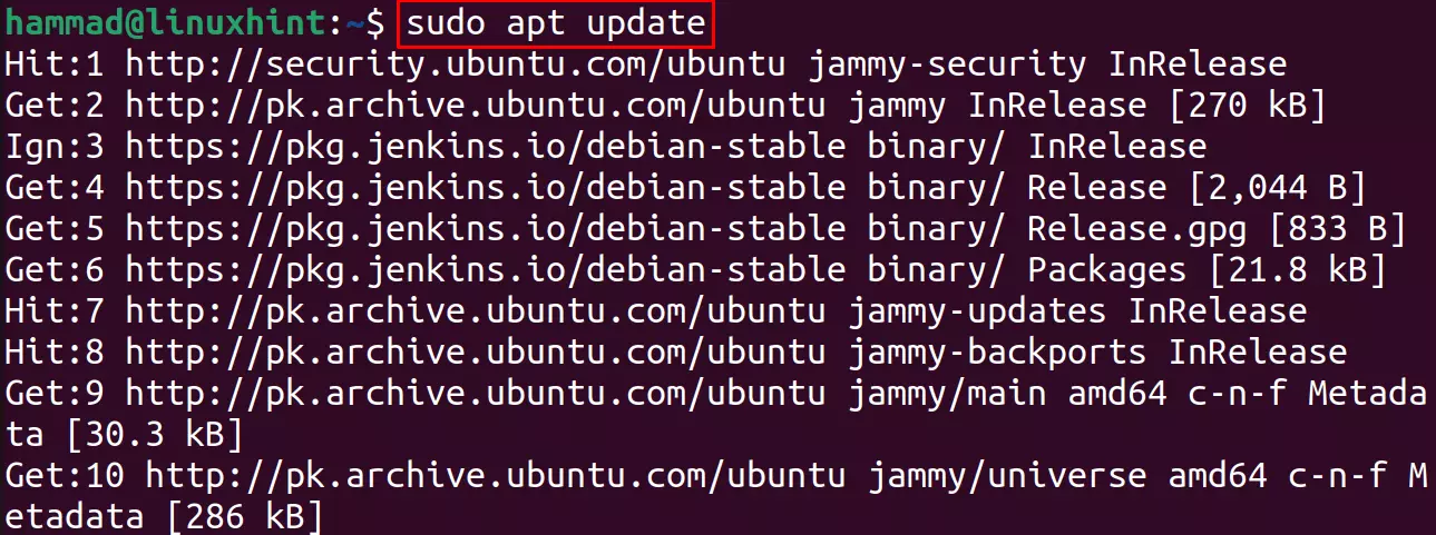 Kako instalirati i konfigurirati Jenkins na Ubuntu 22.04 6198_5