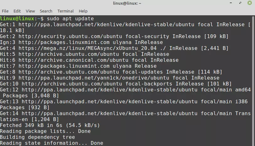 Kuinka asentaa Kdenlive Linux Mint 20:een 619_10