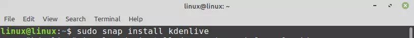 Ինչպես տեղադրել Kdenlive-ը Linux Mint 20-ում 619_13
