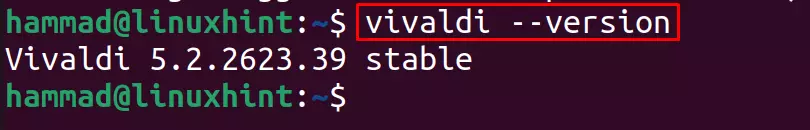 Faʻafefea ona faʻapipiʻi Vivaldi ile Ubuntu 22.04 6201_4