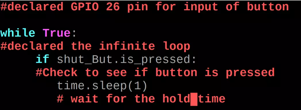 Як налаштувати кнопку вимкнення Raspberry Pi за допомогою Python 6202_5