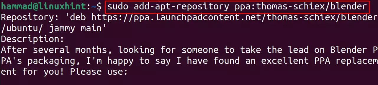 Ubuntu 22.04 ۾ ”add-apt-repository“ ڪمانڊ ڪيئن استعمال ڪجي