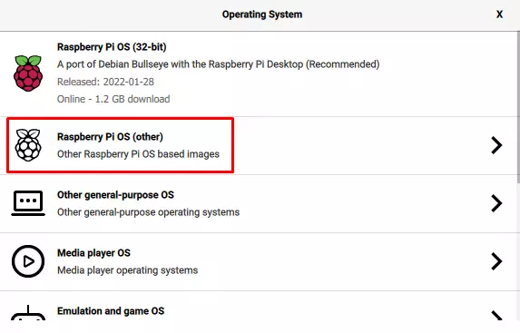 Giunsa ang Pag-install sa Raspberry Pi OS Lite sa Raspberry Pi 6206_2