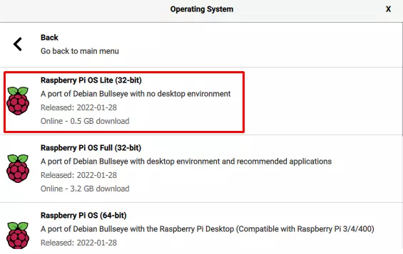 نحوه نصب Raspberry Pi OS Lite روی Raspberry Pi 6206_3