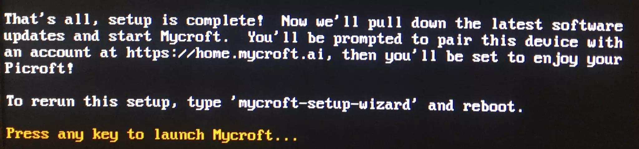 Mycroft-ni Raspberry Pi-ga qanday o'rnatish kerak 6216_14