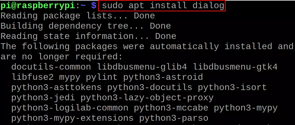 Ahoana ny fomba hamoronana boaty fifanakalozan-dresaka miaraka amin'ny Utility Dialog ao amin'ny Raspberry Pi 6220_1