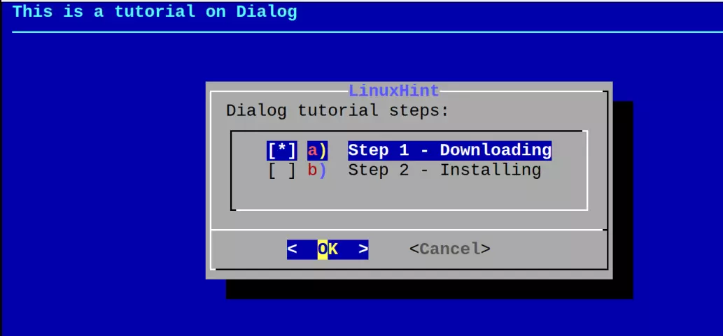 Sådan opretter du dialogbokse med dialogværktøj i Raspberry Pi 6220_10