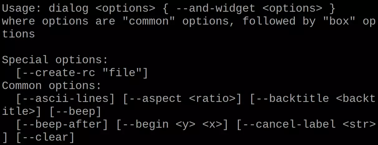 Wéi erstellen ech Dialogboxen mat Dialog Utility am Raspberry Pi 6220_12