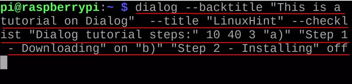 Ahoana ny fomba hamoronana boaty fifanakalozan-dresaka miaraka amin'ny Utility Dialog ao amin'ny Raspberry Pi 6220_9