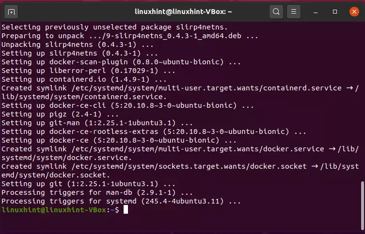 So installieren und konfigurieren Sie Docker unter Ubuntu 6222_9