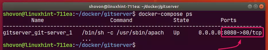 Docker жүйесінде Git HTTP серверін орнату 6229_15